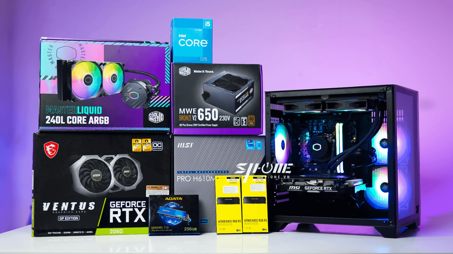 SP-AQUA 12400f | RTX 3050 | 24in Giá rẻ - SP-One : Máy tính PC | Laptop ...